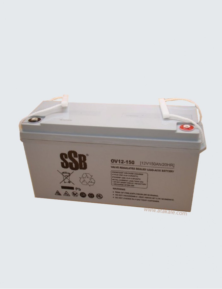 SSB 150 amper AGM akü Fiyatları , SSB 150AH 12volt solar kuru akü , 12volt SSB AGM akü