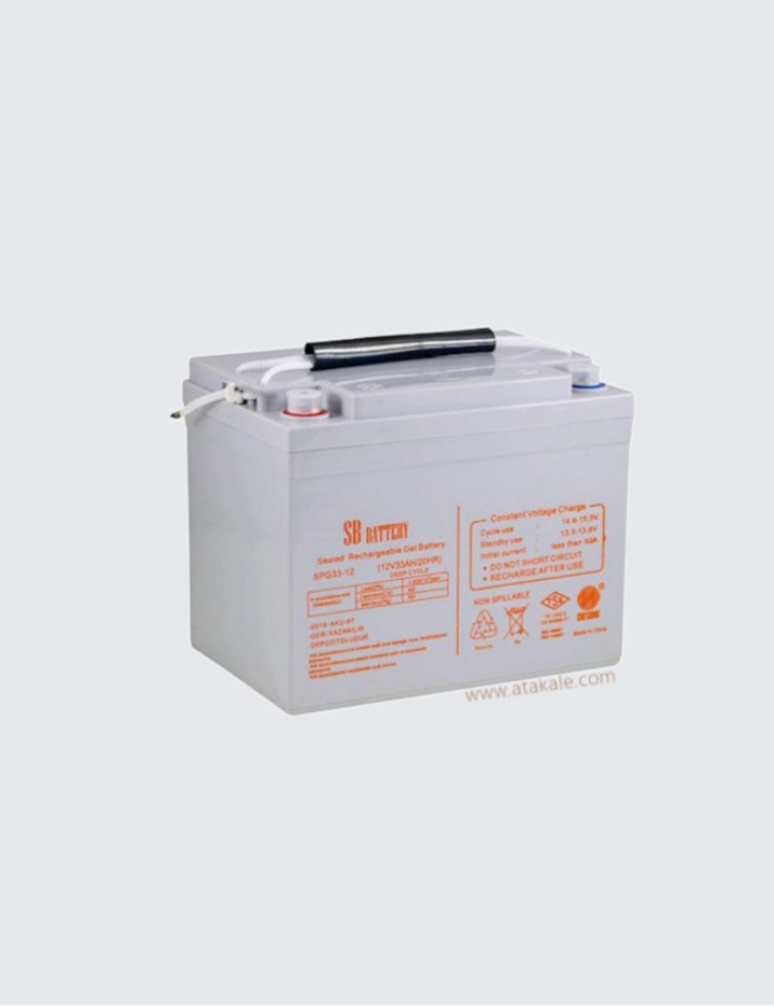 SB 33 amper Jel akü Fiyatları , SB 33 AH 12volt solar Jel akü , 12volt ...