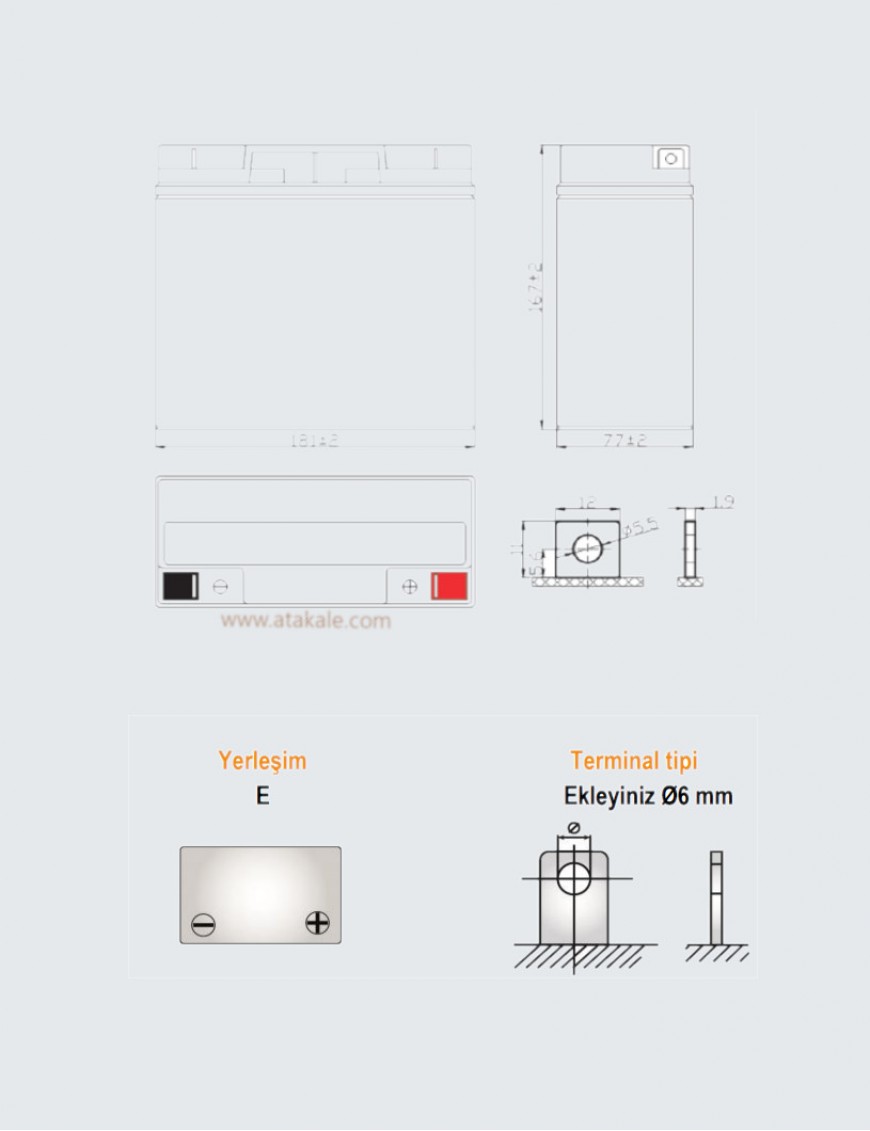 Asterion 20AH Jel Akü Fiyatları, Asterion 12volt VRLA GEL solar güneş ...