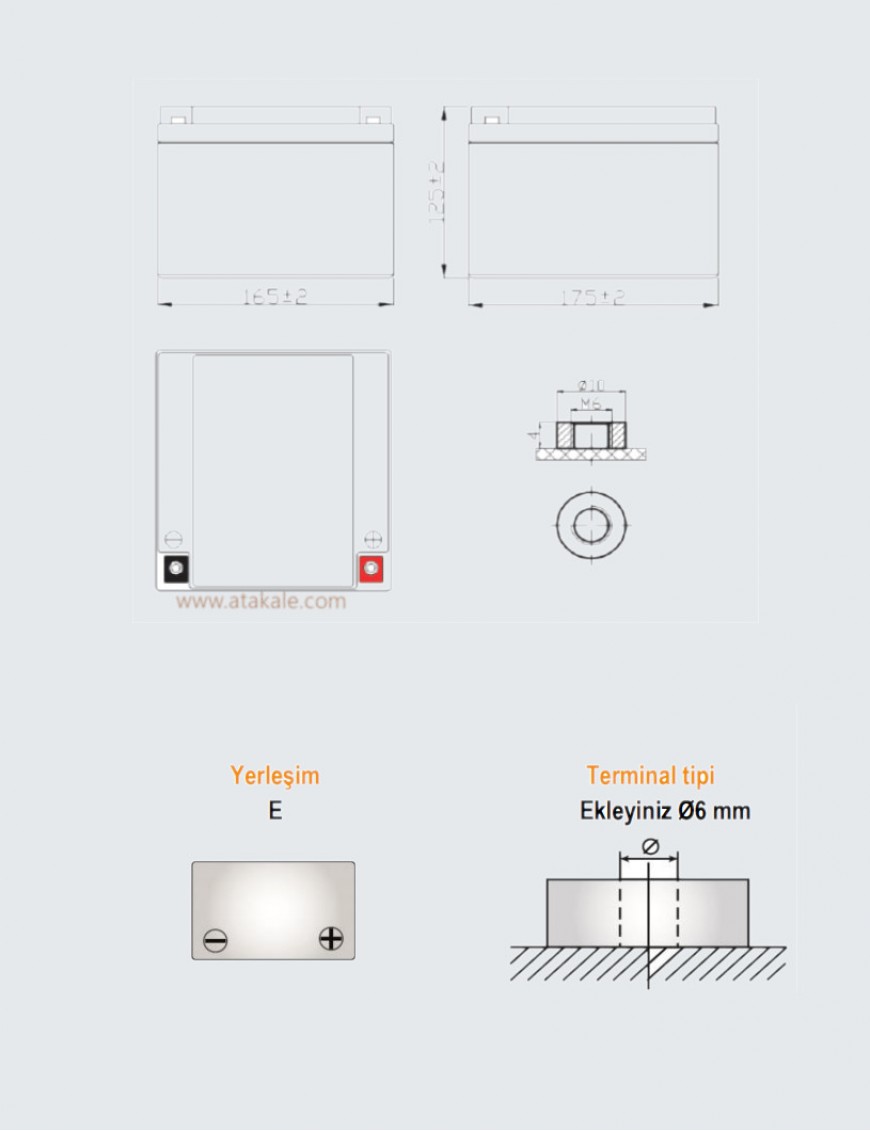 Asterion 26AH Jel Akü Fiyatları, Asterion 12volt VRLA GEL solar güneş ...