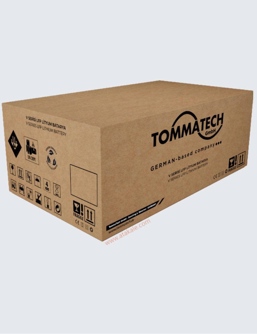 TommaTech 280AH 51.2Volt Modüler V Serisi 51.2V 280Ah LFP , 280AH ...