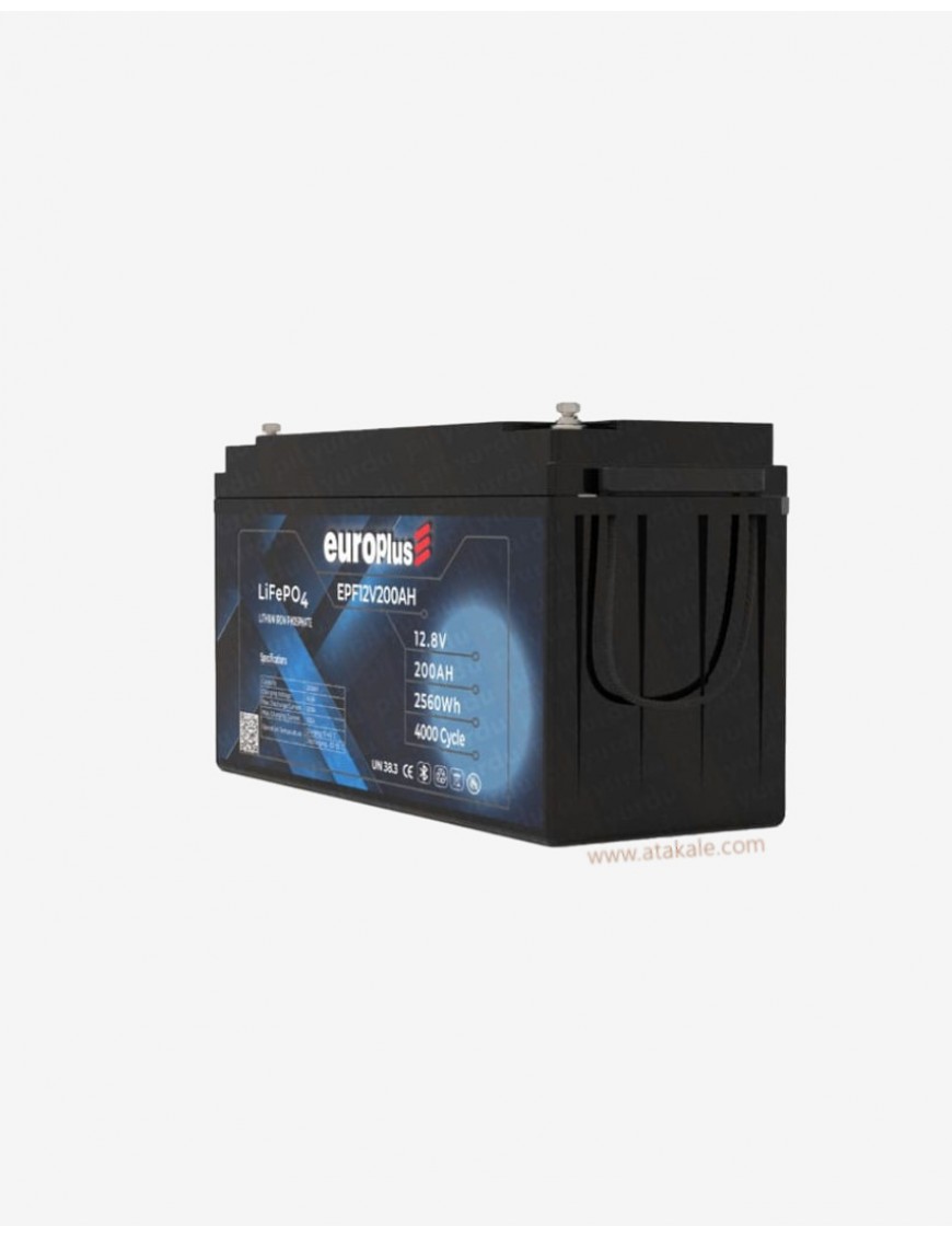 Europlus 200AH 12Volt lifepo4 akü fiyatı, Europlus lfp 12volt 12.8V ...