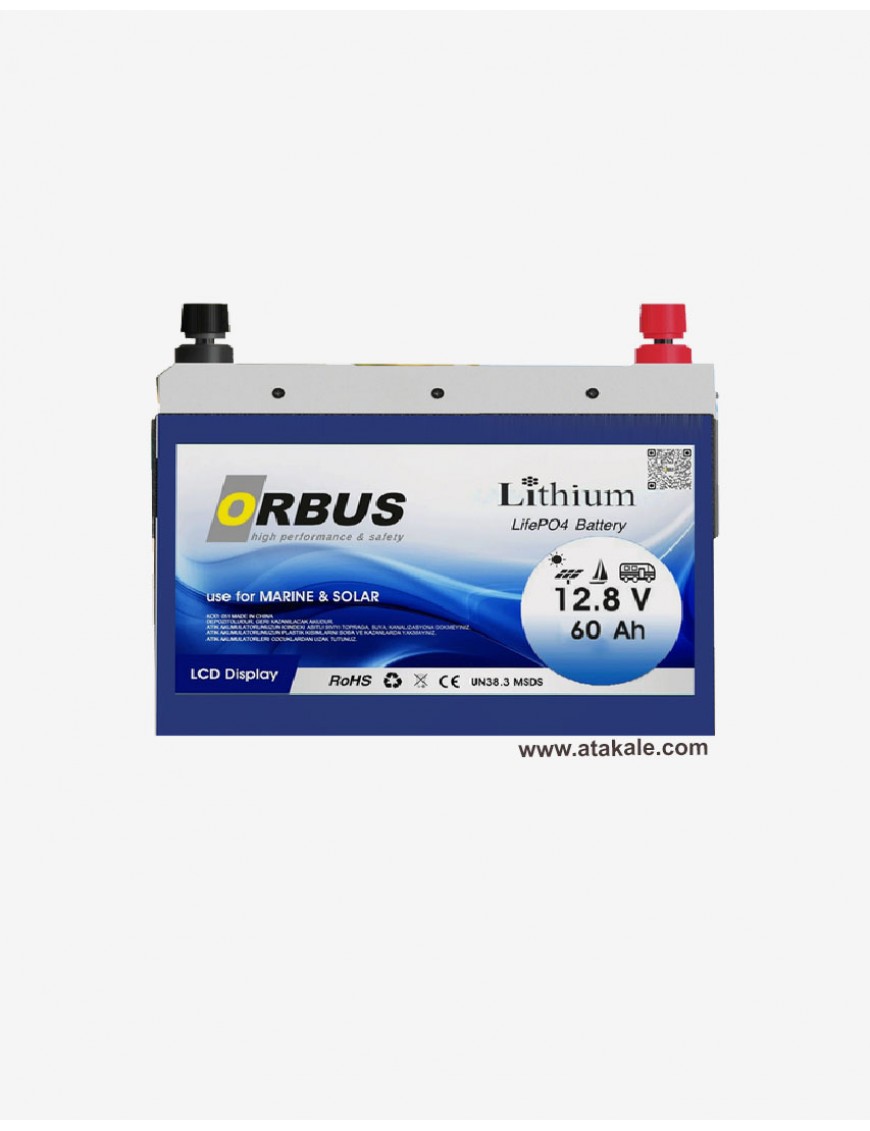 Orbus 60AH 12Volt lifepo4 akü fiyatı: 3900TL, Orbus lfp 12volt 50ah ...