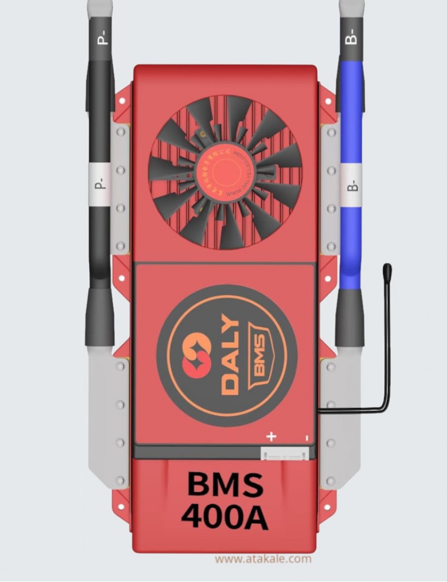 Daly 8S 24Volt 400A Lifepo4 Smart BMS Fiyatı , 25.6 Daly Akü yönetim sistemi Ortak Port Smart ...
