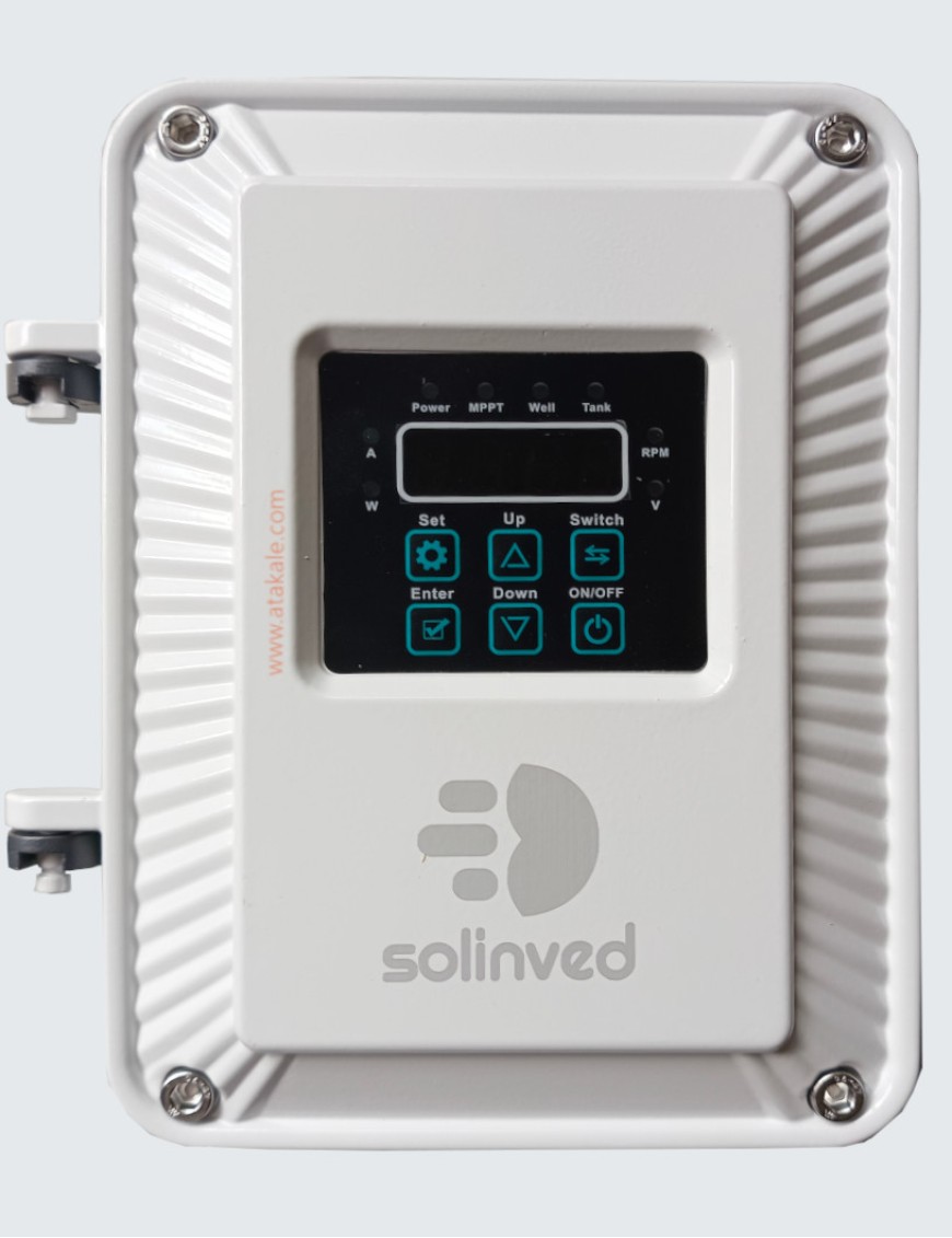 Solinved 200Volt 2200 wat Solar AC/DC dalgıç motor , Brushless Dc Güneş ...