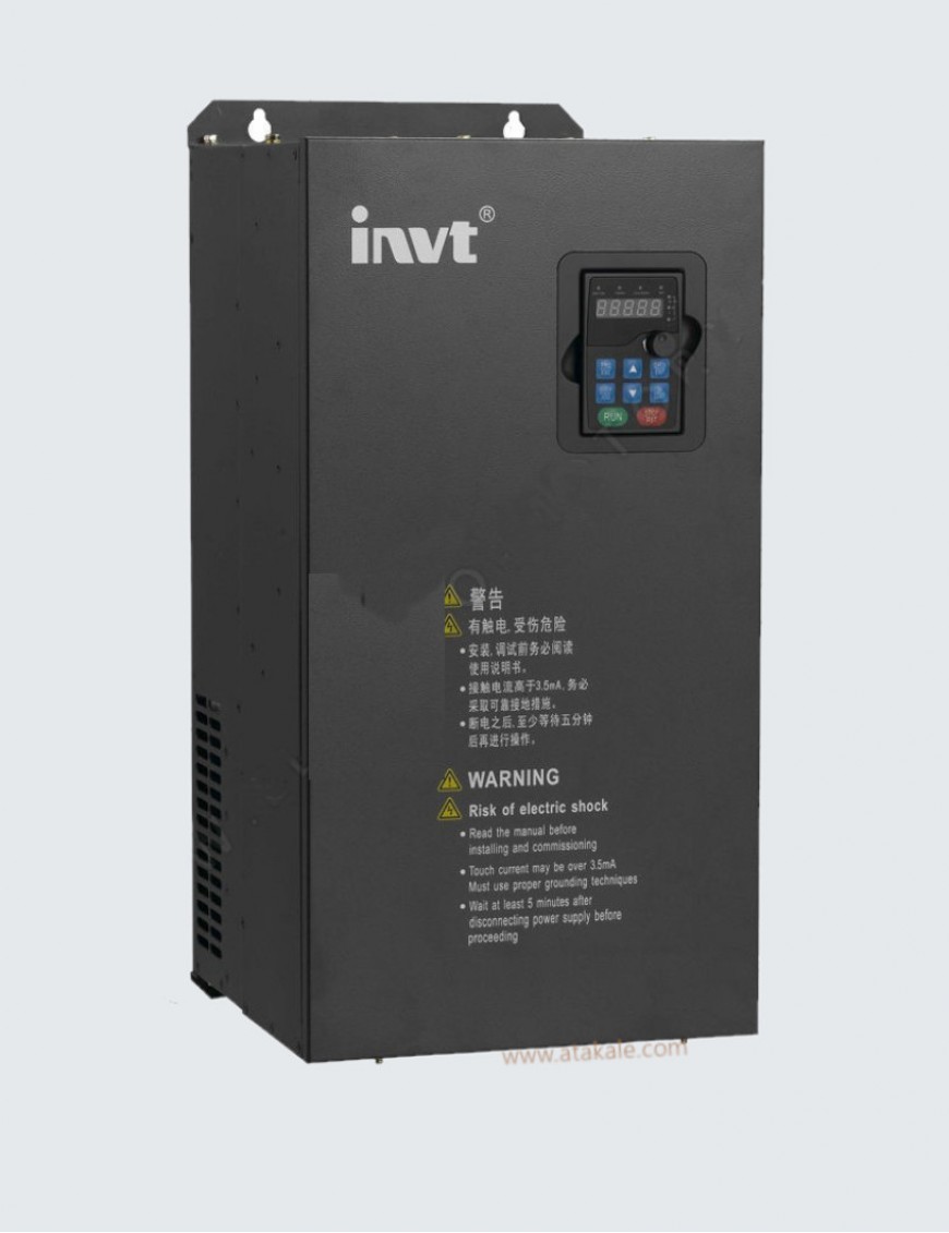 INVT 247 HP 185 kw Trifaze MPPT dalgıç motor sürücü, 380 Volt INVT ...