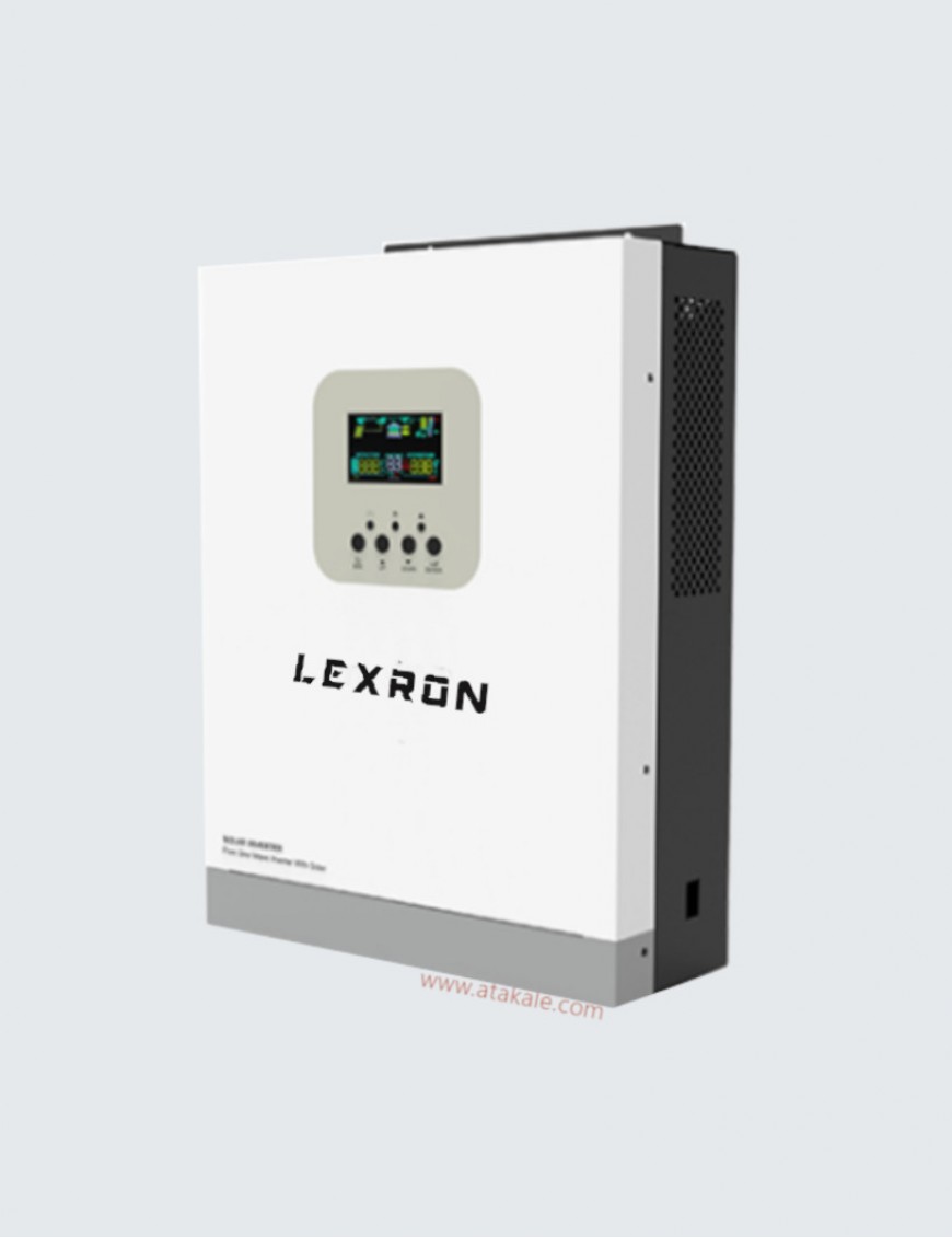 Lexron 3000wat MPPT Akıllı invertör , 400volt PV girişli 3kw MPPT Solar ...